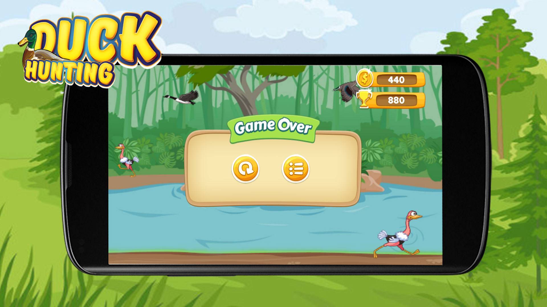 Duck Hunting 2D - Hunt Waterfowls in The Forest to Become The Best Duck ...