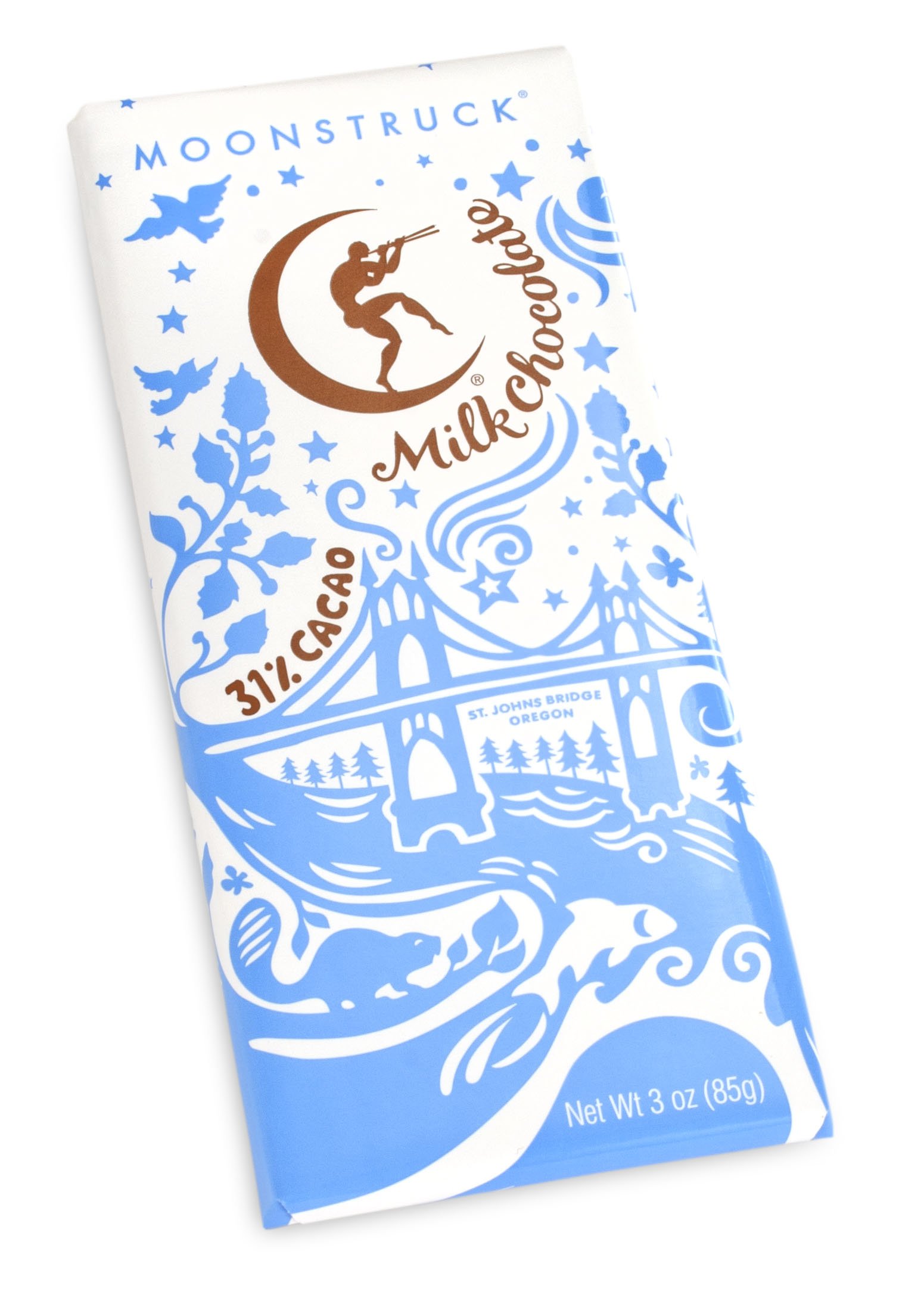 Amazon.com : Moonstruck Chocolate Milk Mayan Bar, 3 oz : Candy And ...