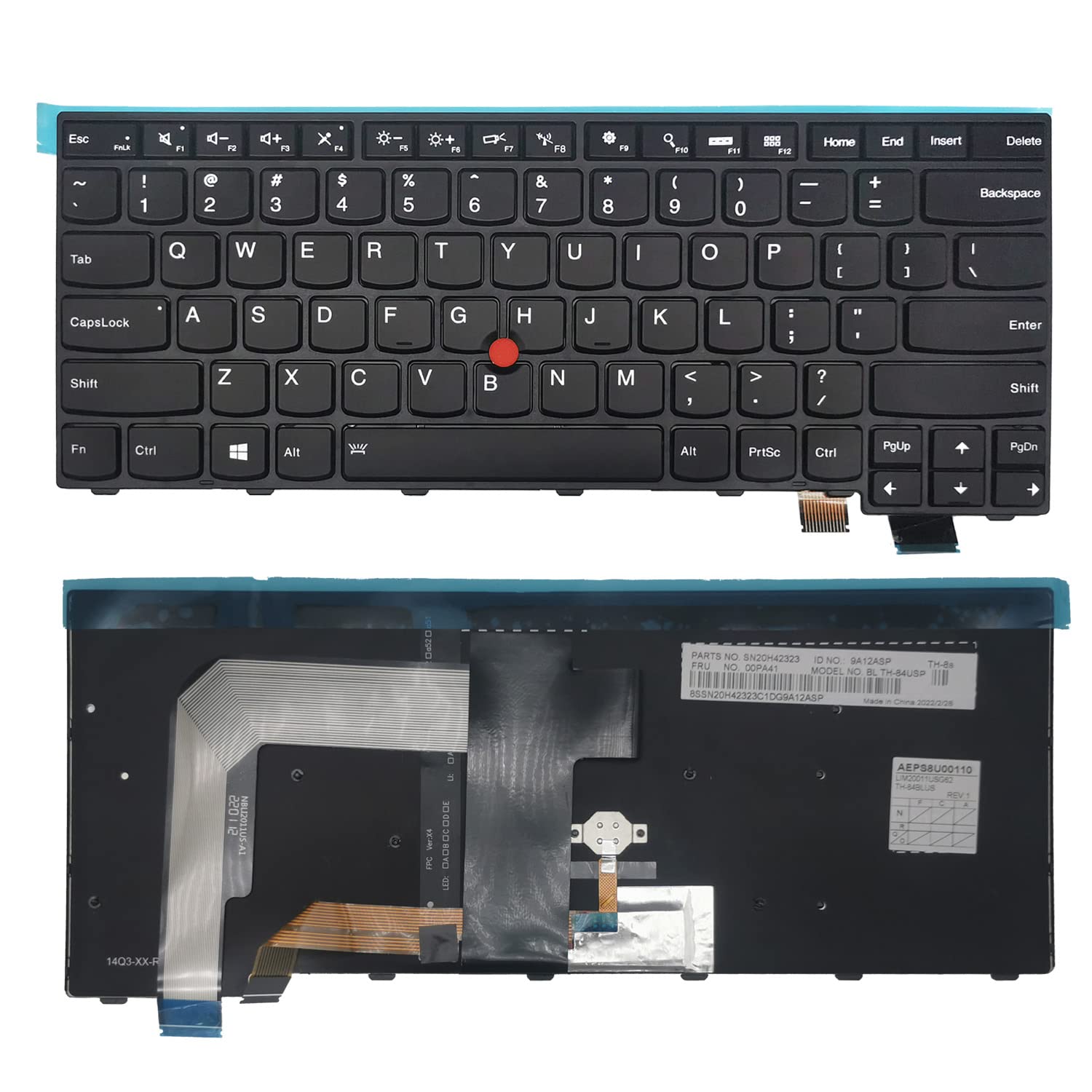 Mua ANTWELON Replacement Laptop Keyboard Backlit for Lenovo ThinkPad ...