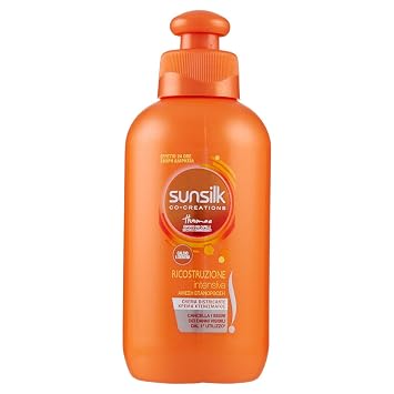 SUNSILK Cream Orange-Damaged Dry Hair Without Rinsing Hair: Amazon.co ...