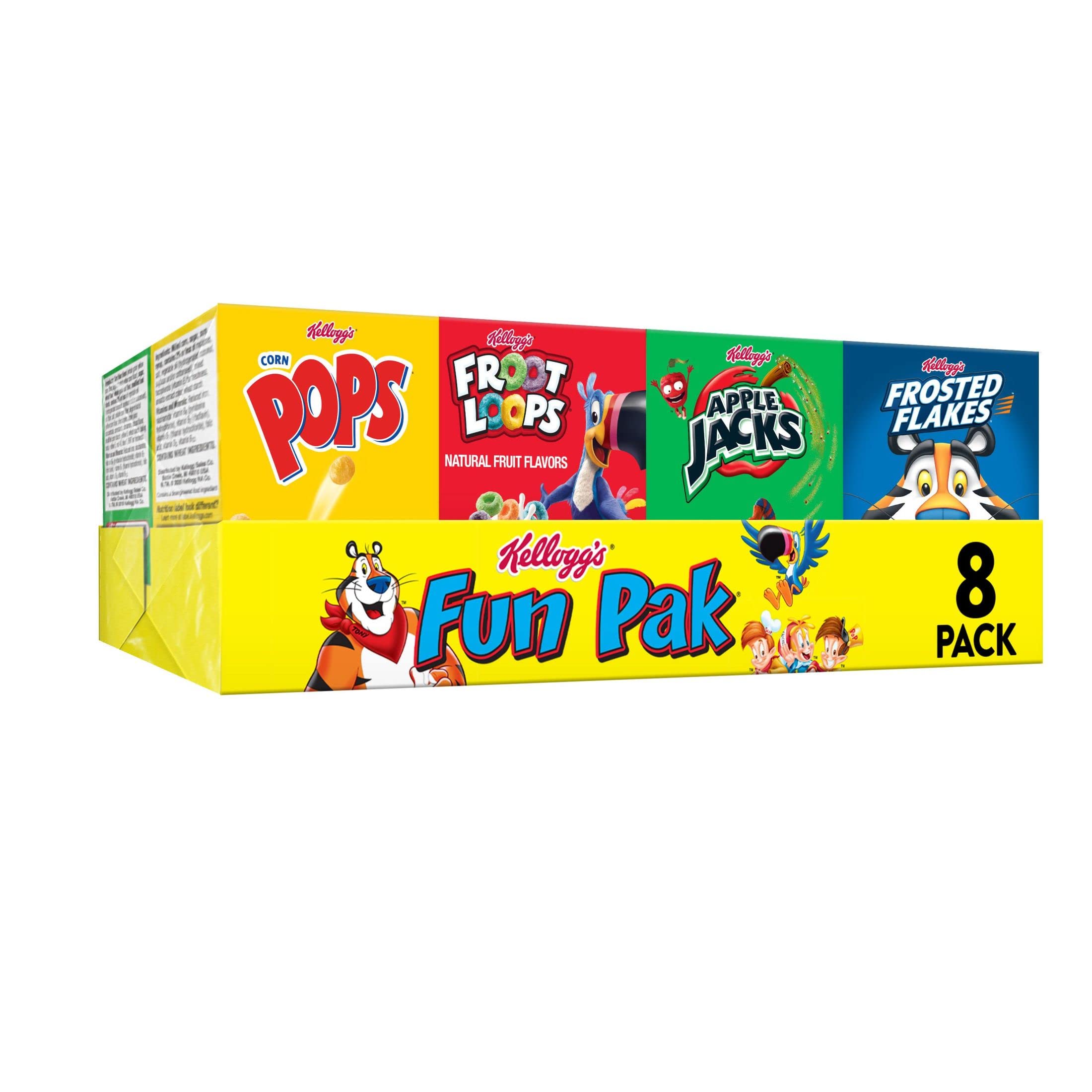 Mua Fun Pak Cold Breakfast Cereal, Single Serve, Variety Pack, 8.56oz ...