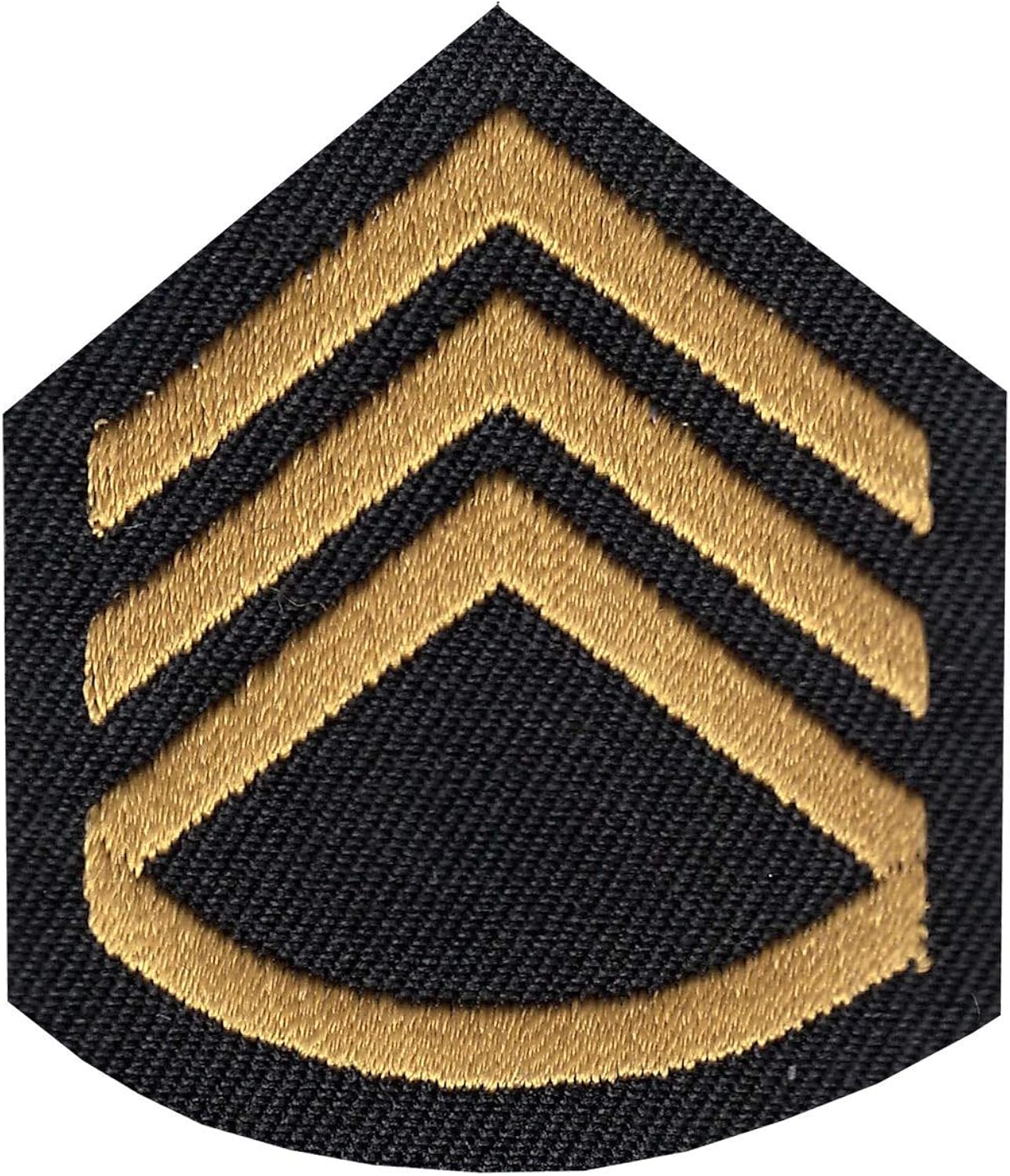 Amazon.com: Military Staff Sergeant Rank Patch Insignia Stripe Iron On ...