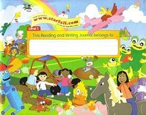Amazon.com: 6 Starfall, Level 1, Reading and Writing Journal, Level 1 ...