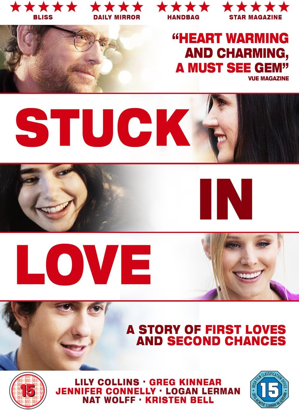 STUCK IN LOVE [DVD]: Amazon.co.uk: Greg Kinnear, Jennifer Connelly, Logan Lerman, Lily Collins ...