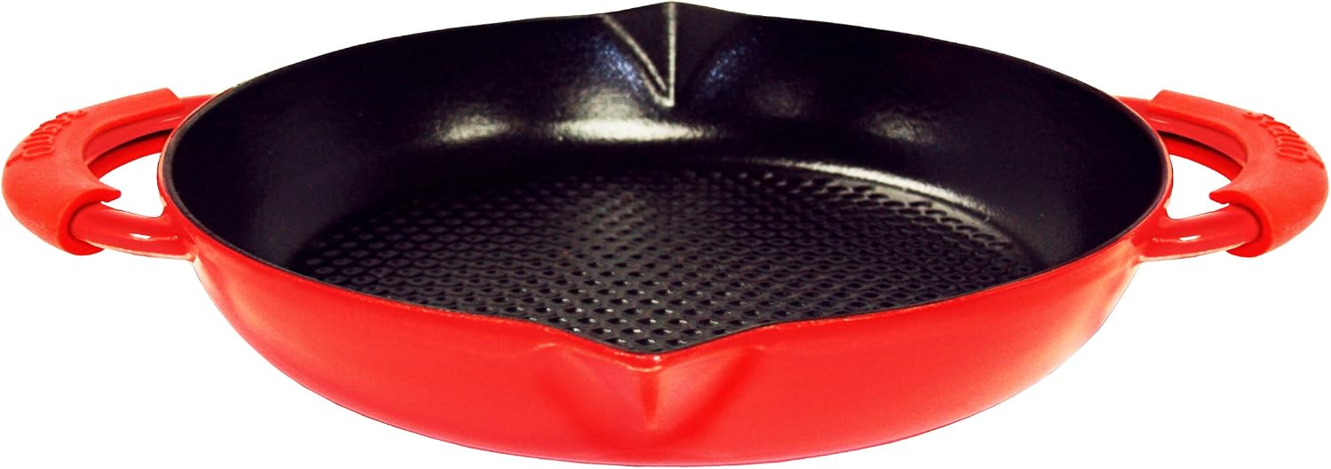 Amazon.com: Staub Hexagon Frying Pan with Two Handles and Removable ...