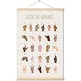 Amazon.com: American Sign Language Canvas Hanging, ASL Poster, Sign ...