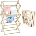 Amazon.com: Pennsylvania Woodworks Clothes Drying Rack: Solid Maple ...