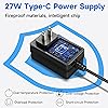 Smraza 27W USB-C Power Supply Compatible with Raspberry Pi 5, PD ...
