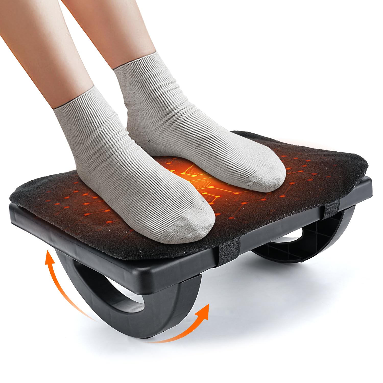 Foot Warmer-Foot Rest for Under Desk at Work, ergonomically Designed ...