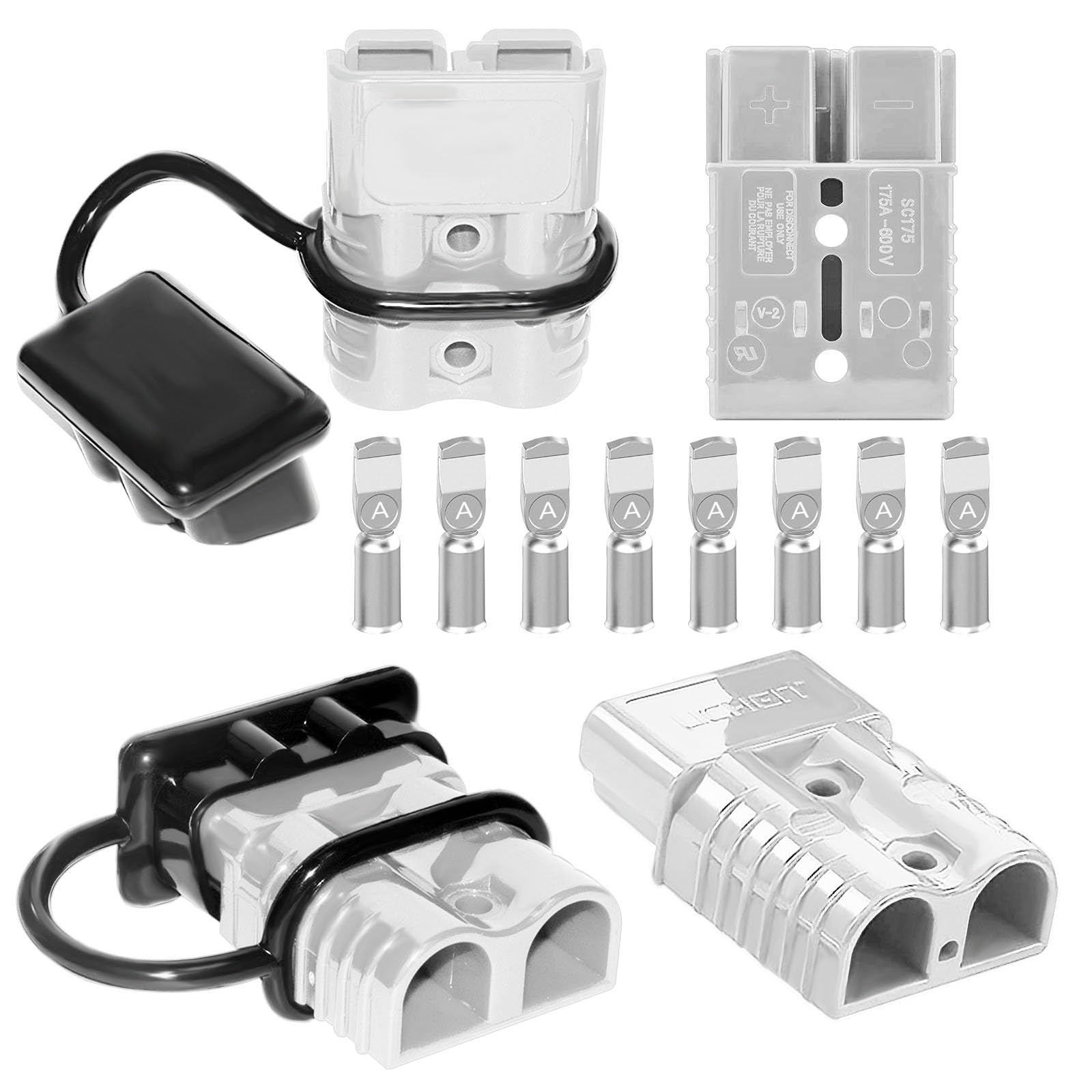 Mua Anderson Connector 4 Pcs, 50 Amp 12-36v Batteries Quick Connect ...