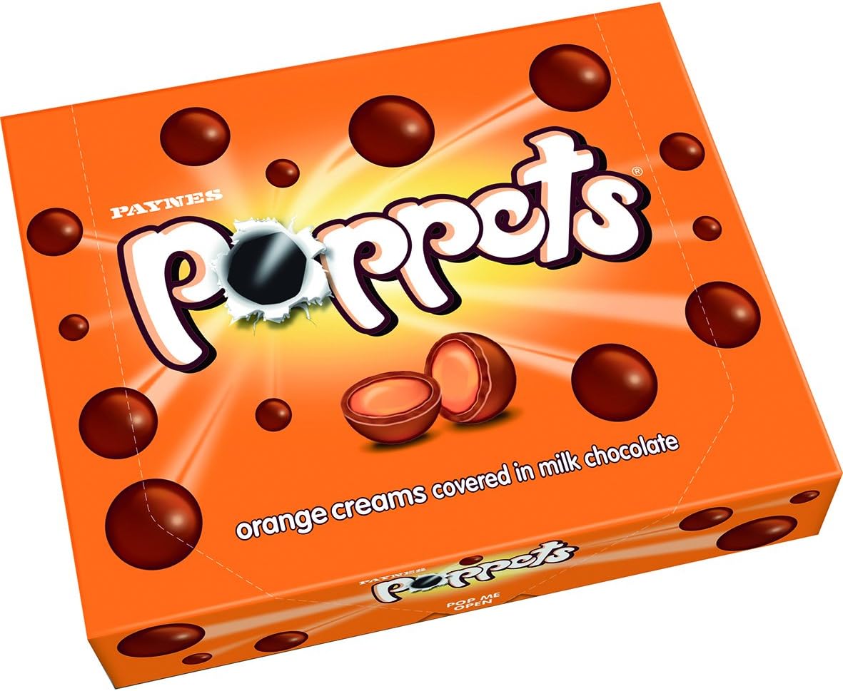 Paynes Orange Poppets Box 145 g (Pack of 6): Amazon.co.uk: Grocery
