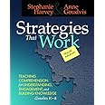 Amazon.com: Strategies That Work, 3rd edition: Teaching Comprehension ...