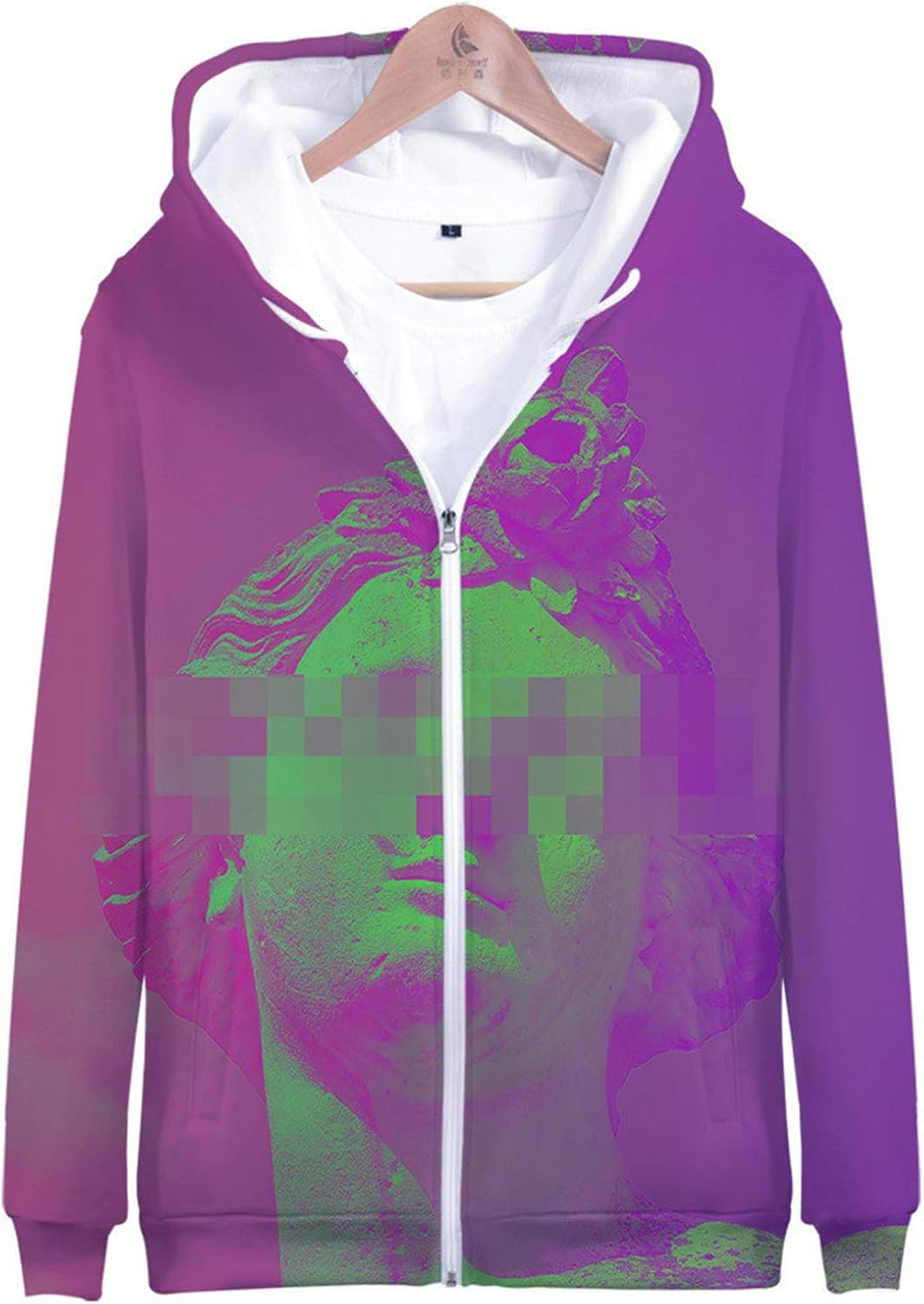 AQWD-Vaporwave-Suéter 3D, Sudadera con Capucha Unisex, Jersey De Pareja ...