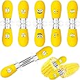 Amazon.com: AUGSUN Corn Holders, 10Pcs/5 Pairs Corn Cob Holders Sets, Funny Faces Stainless ...