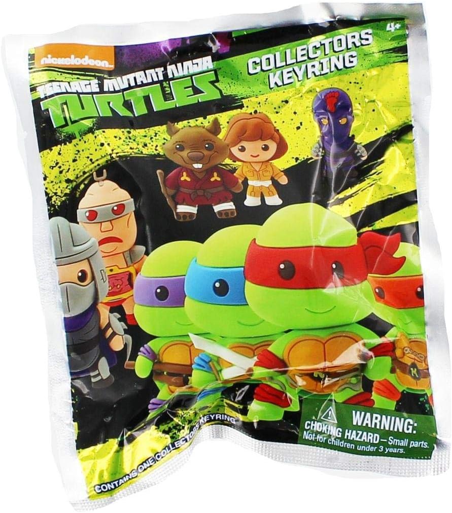Teenage Mutant Ninja Turtles 3D Figural Keychain Figure (1 Random Piece ...