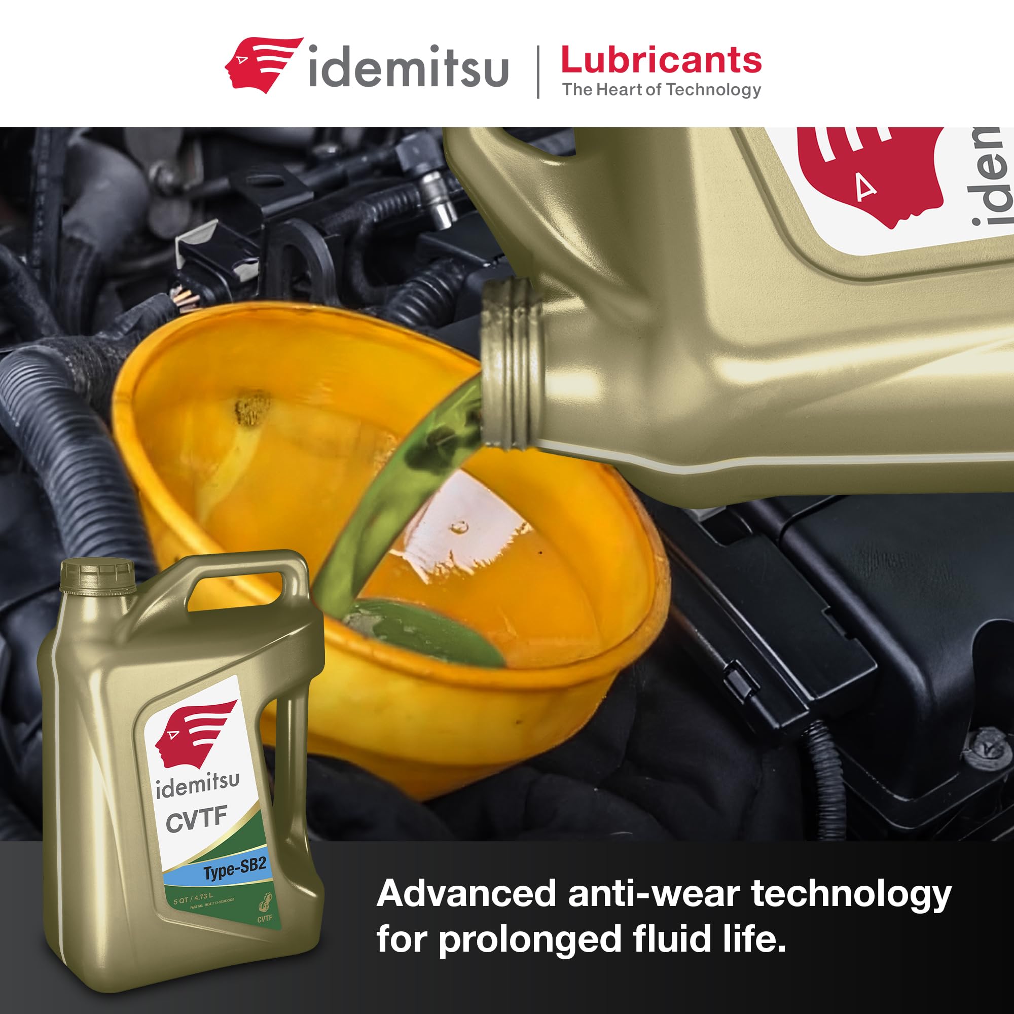 Idemitsu CVT Transmisión Fluido Tipo SB2-5qt CVTF Nuevo Aceite de Transmisión