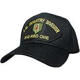 Amazon.com: 1st Infantry Division Cap Big Red One Army Baseball Bumper ...