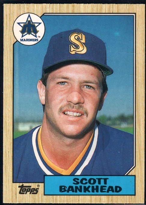 Amazon.com: Baseball MLB 1987 Topps Traded #2 Scott Bankhead Mariners ...