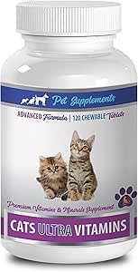Amazon.com : PET SUPPLEMENTS cat Vitamins Senior - Cats Ultra Vitamins ...