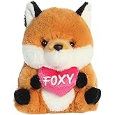 Amazon.com: Aurora® Round Rolly Pet™ Fern Fox™ Stuffed Animal ...