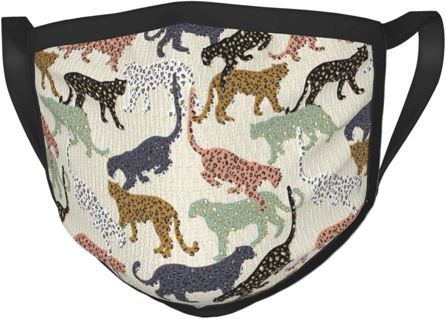 Africa Leopards Cream face masks cloth mask protection efficiency best ...