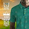 YATTA GOLF - Mens Golf Shirt Moisture Wicking Quick-Dry Short Sleeve ...