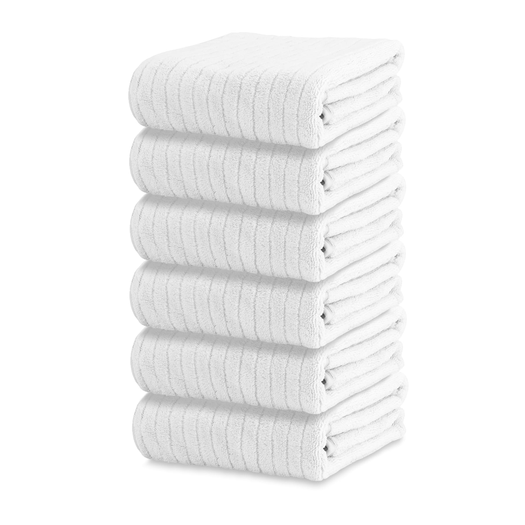 kimteny Stripe Kitchen Cloth Dish Towels, 13x28 Inches Premium ...