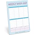 Amazon.com : Knock Knock Weekly Shop-Hop Shopping List Pad with Magnet ...