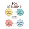 Amazon.com: Box Breathing Poster - Breathing Exercises - Positive ...