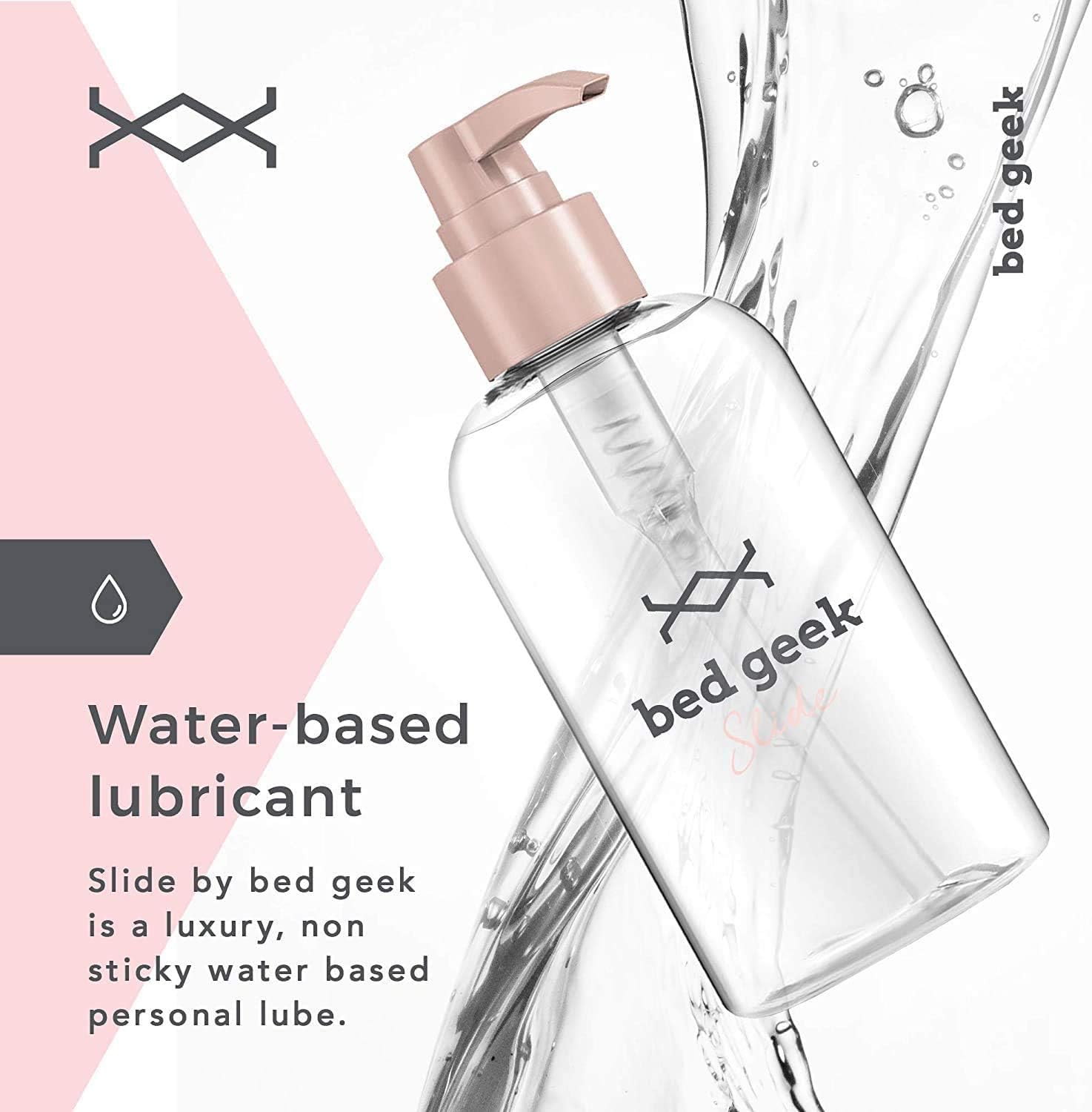 Water Based Lubricant 250ml Slide Personal Intimate Lube Long Lasting ...