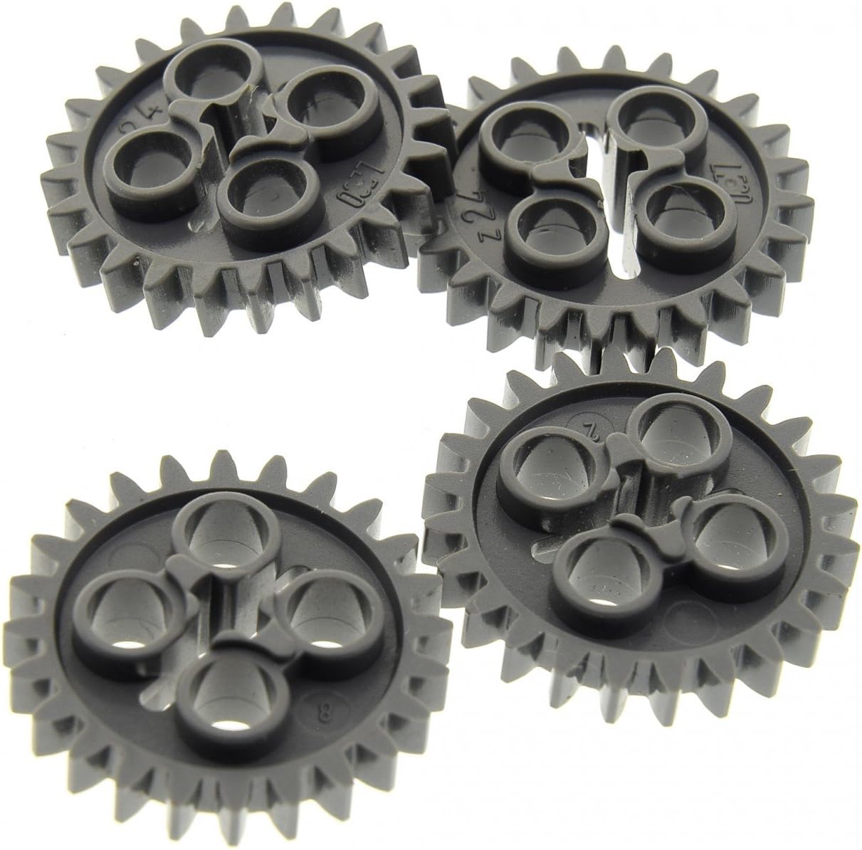 Lego 4 x Technic engranaje 3647 azul 8 dientes Juegos de construcción ...