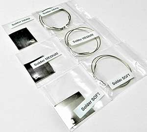 Amazon.com: Silver Solder for Jewelry Making Assortment Pack Wire and ...