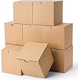 Amazon.com: VGOODALL 50PCS Mini Gift Boxes, 3 x 3 x 3 inches Kraft ...