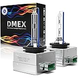 Amazon.com: DMEX D1S Xenon HID Headlight Bulbs 8000K White Blue 35W 66144 66140 85140 85415 ...