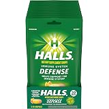 Amazon.com : HALLS Defense Assorted Citrus Sugar Free Vitamin C Drops ...