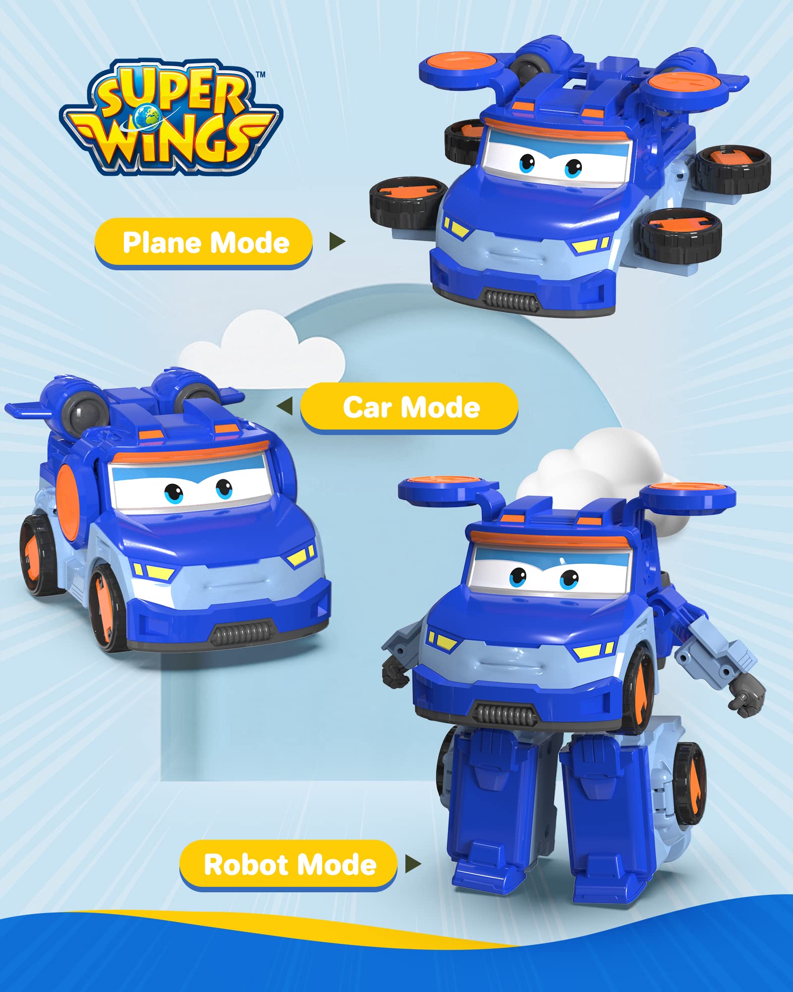 Mua Super Wings 5 Inch Transformable Toys Leo Action Figure ...