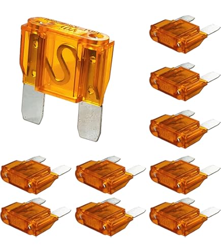 Maxi Blade Fuse 5-Pack 60 Amp S - Blue, High Amp Fuse For Car, Van ...