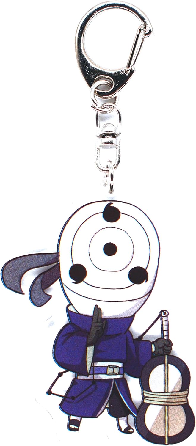 Naruto Keyring with Chibi Figure (Uchiha Obito) – BigaMart