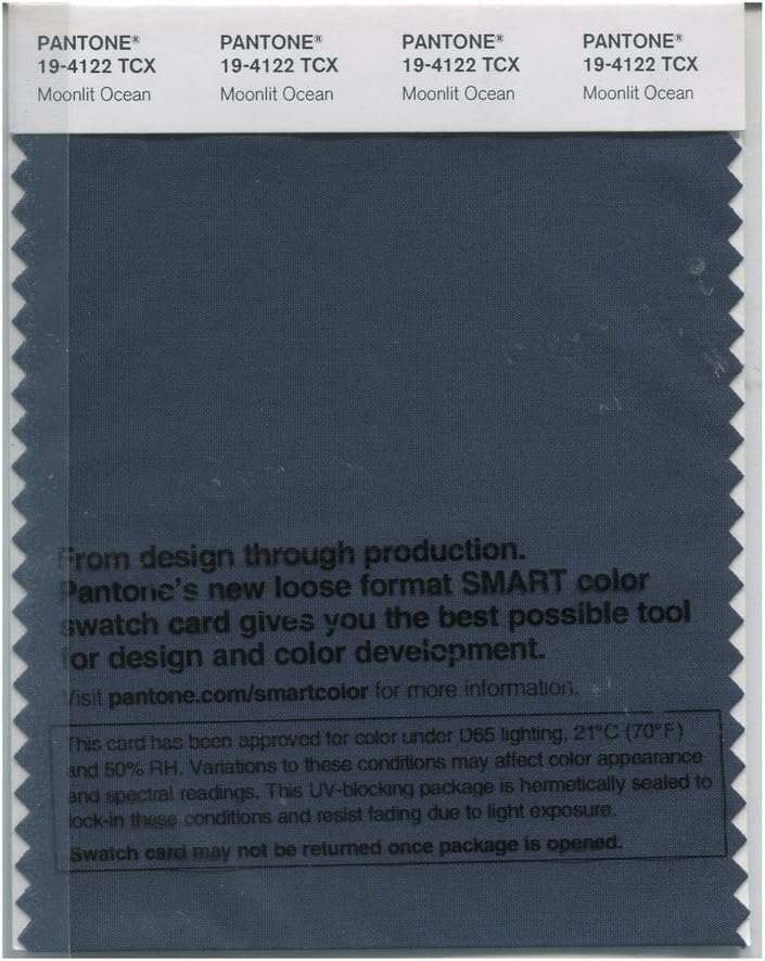 Pantone Smart Swatch 19-4122 Moonlit Ocean - - Amazon.com
