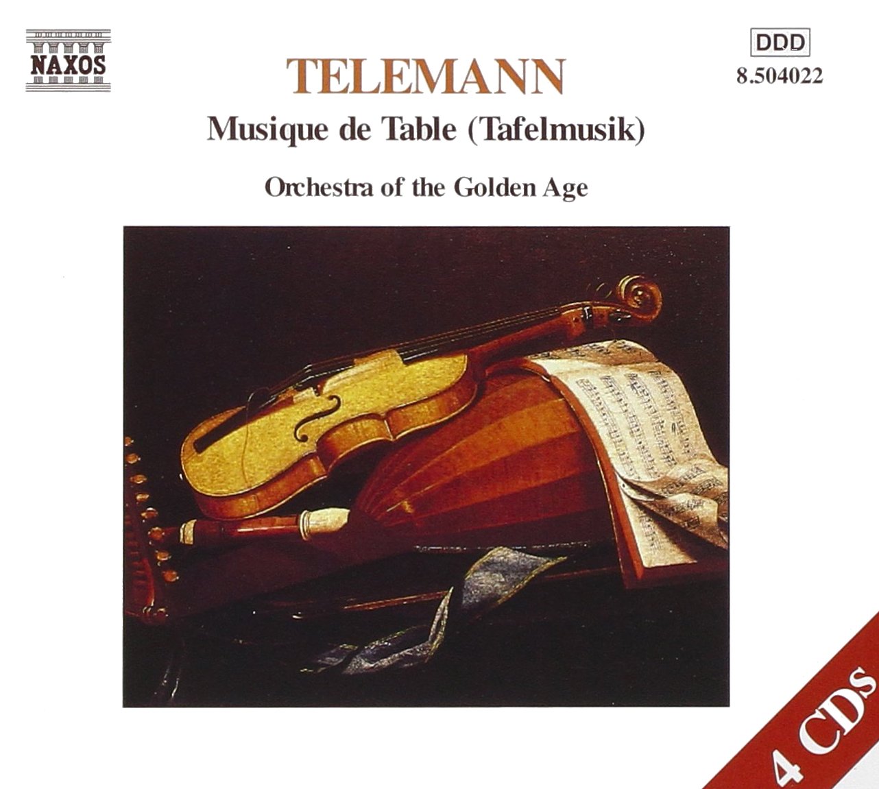 Georg Philipp Telemann, Orchestra of the Golden Age - Telemann: Musique ...