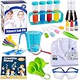 Amazon.com: GLOCITI Kids Science Kits with Lab Coat, 60 Fun Science ...