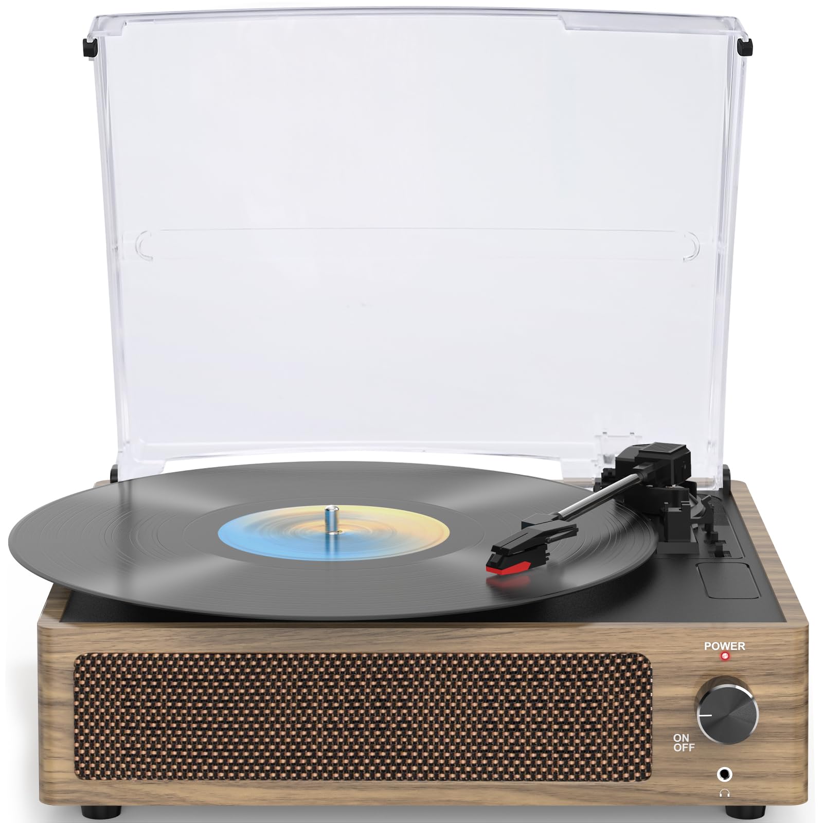Vintage Record Player for Vinyl with Speaker Turntable for Vinyl ...