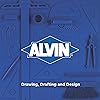ALVIN, TD1200, Circle Guide Template, Drawing and Drafting Tool for ...
