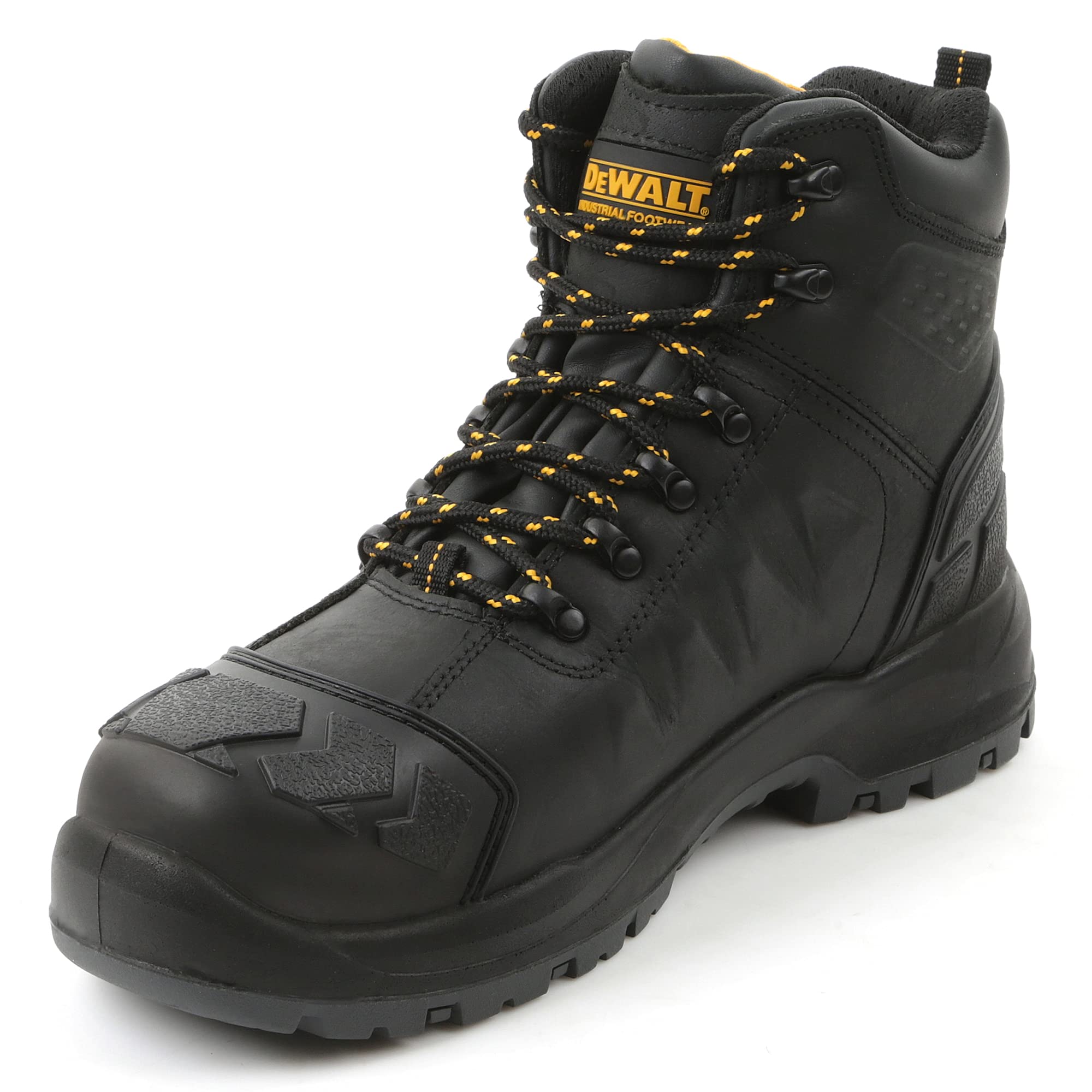 DEWALT Hadley Men's Waterproof, Steel Safety Toe Work Boot, Black ...