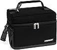 Amazon.com: MAZFORCE LongHaul Lunch Box Insulated Lunch Bag - Spacious ...