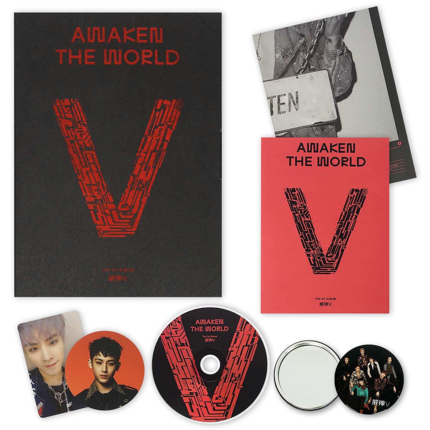 WAYV 1st Album - Awaken The World [ WORLD ver. ] CD + Photobook ...