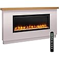 Amazon.com: SimpliFire Electric Fireplace with Mantel Boyd Build-Out ...