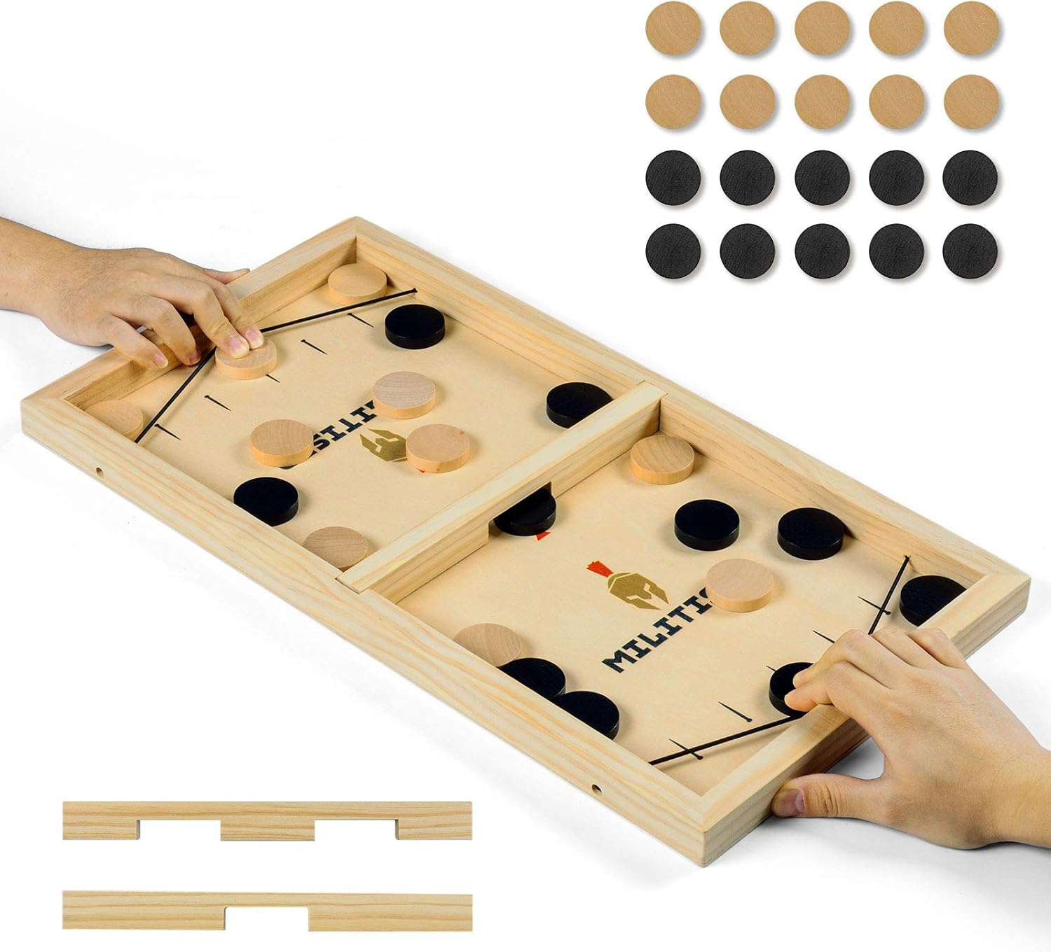 XCSOURCE Fast Sling Puck Game, Tabletop Hockey Game for Kids and Adults ...