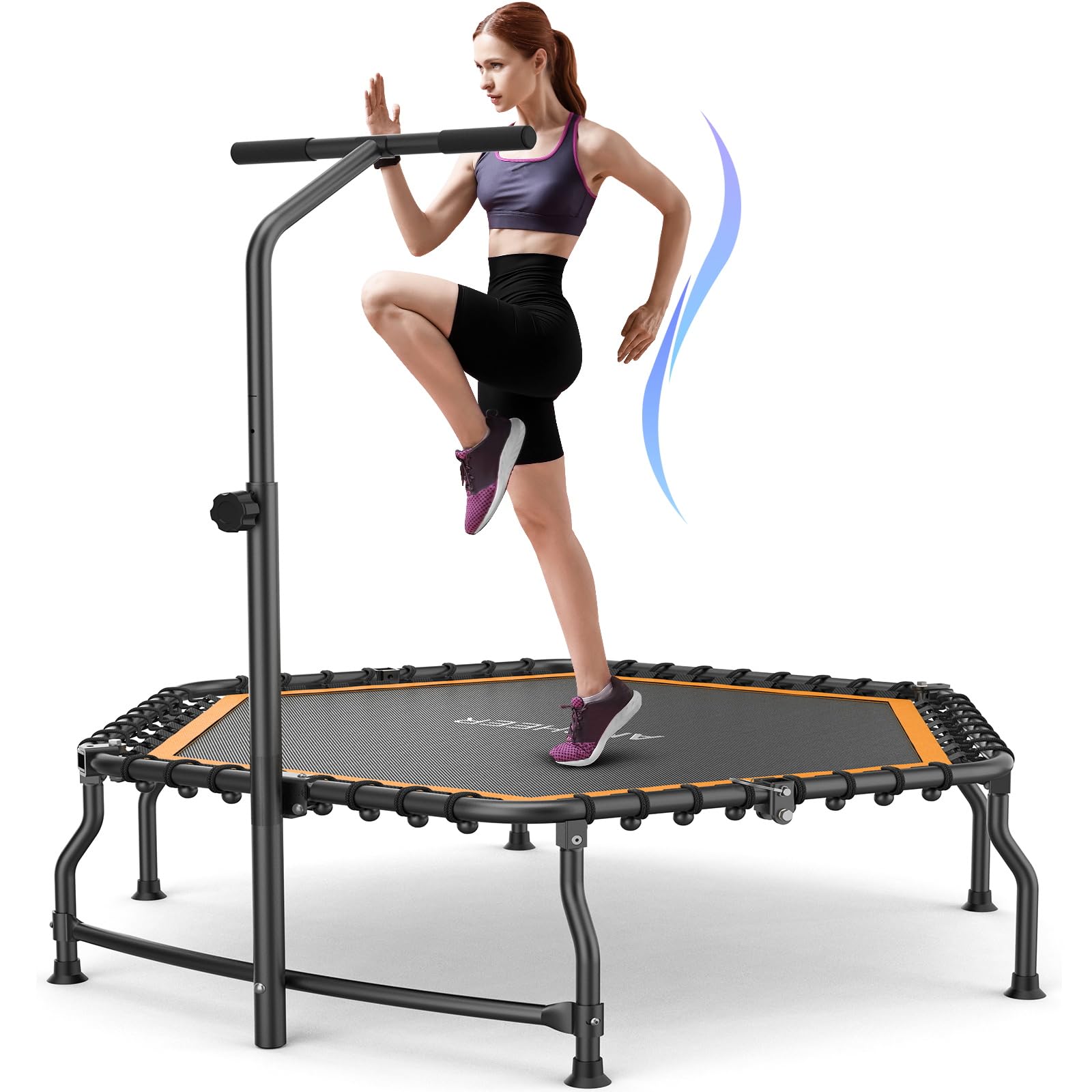 ANCHEER 50" Rebounder Trampoline for Adults- 2025 Foldable Mini ...