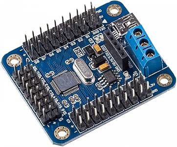 SATKIT Placa CONTROLADORA DE Servos 16 Canales Arduino: Amazon.es ...